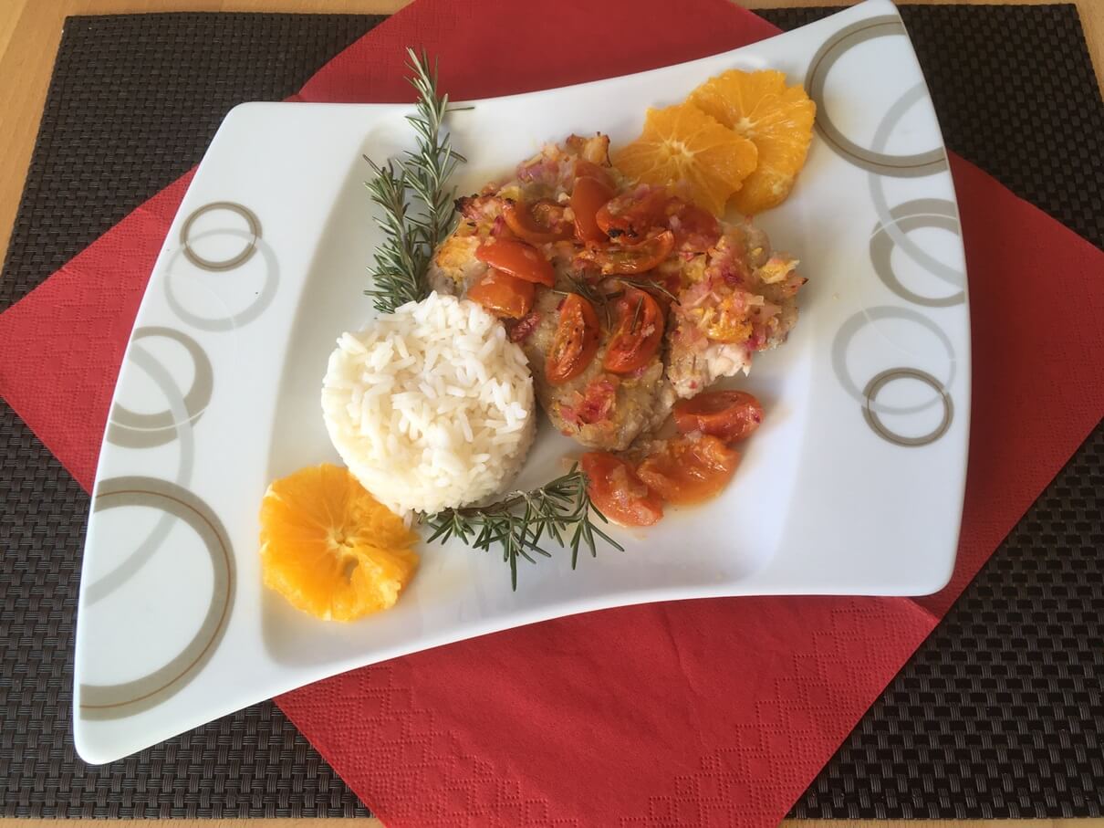 Welsfilet a l' Orange | Kochen mit Edith